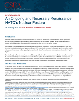 An Ongoing and Necessary Renaissance: NATO’s Nuclear Posture | CSBA